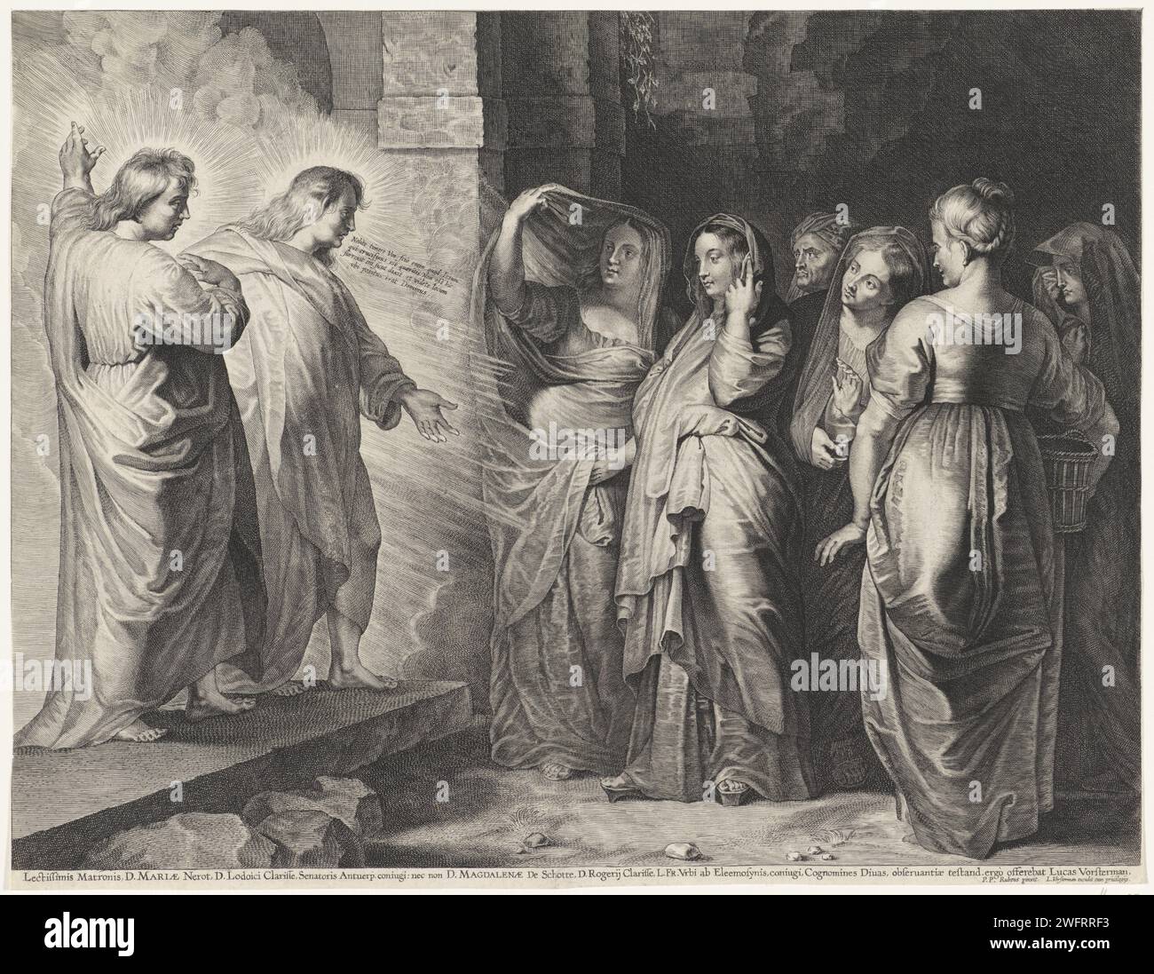 Holy Women at the Graf, Lucas Vorsterman (I), After Peter Paul Rubens ...