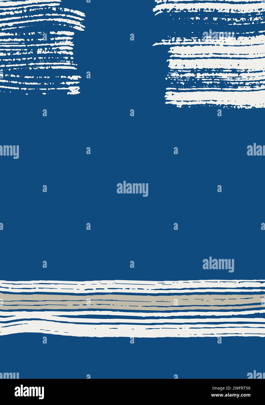 Abstract vertical blue background. Template for banner, poster. Vector ...