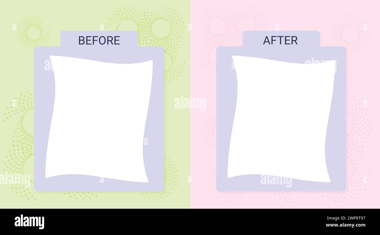 Before and After template. background for graphic design. Comparison ...