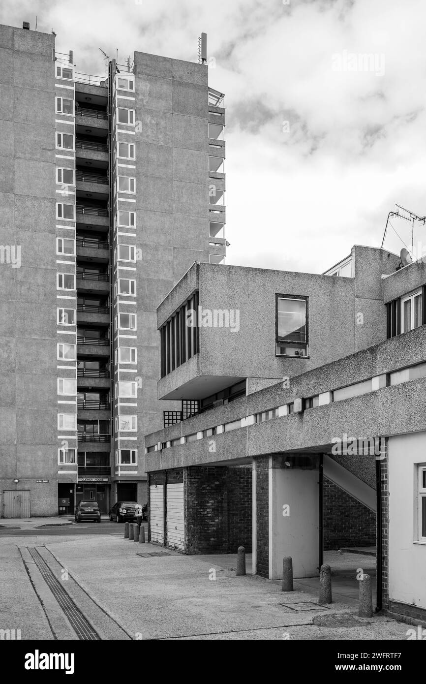 The Thamesmead estate in South East London SE currently undergoing ...