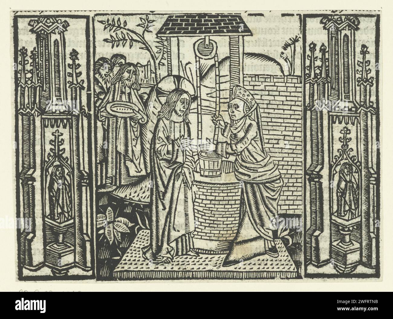 Christ and the Samaritan woman, Master of Delft (attributed to), 1503 ...