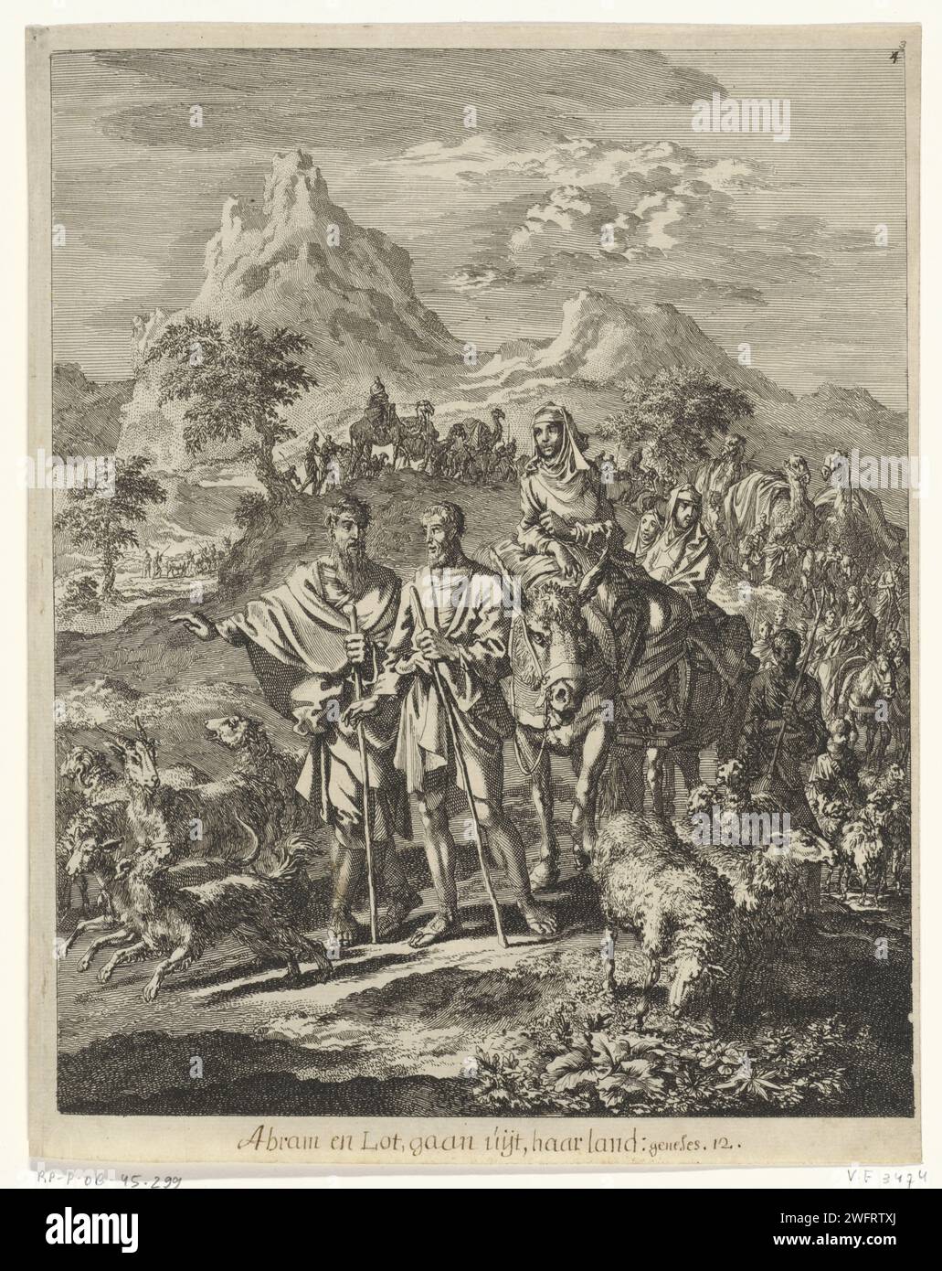 Abraham and lot leave for canaan hi-res stock photography and images - Alamy