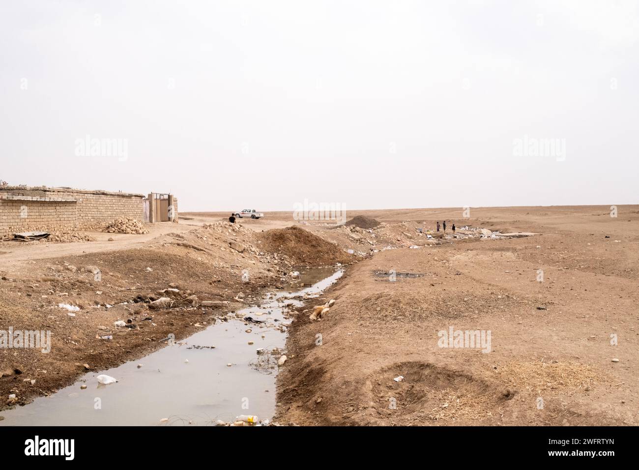 Iraq, Nineveh governorate, countryside around Mosul on 2022-10-17 ...
