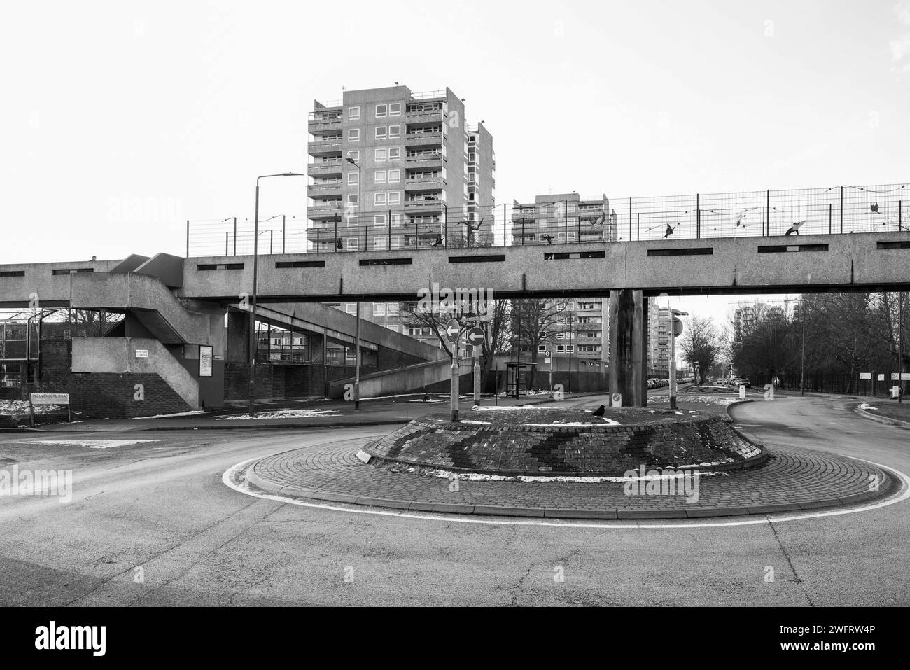 The Thamesmead estate in South East London currently undergoing ...