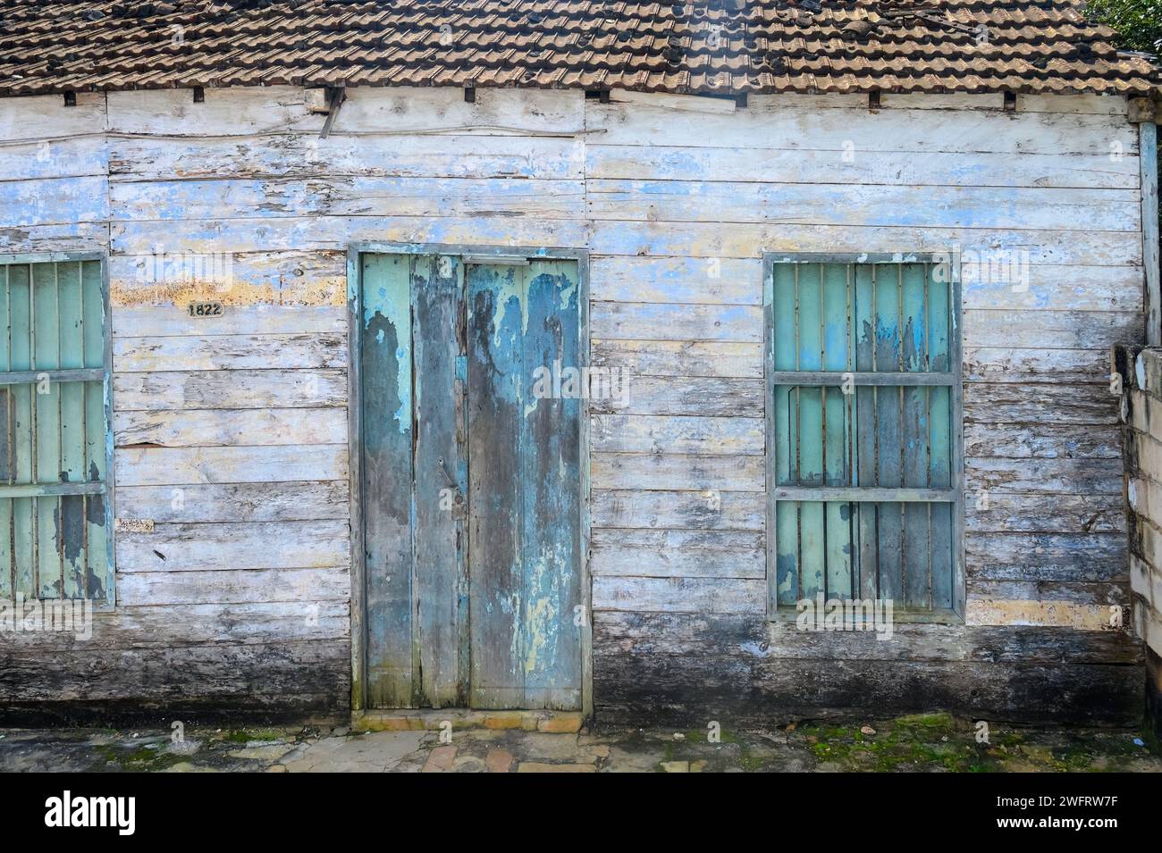 Poverty house communism, Cuba Stock Photo - Alamy