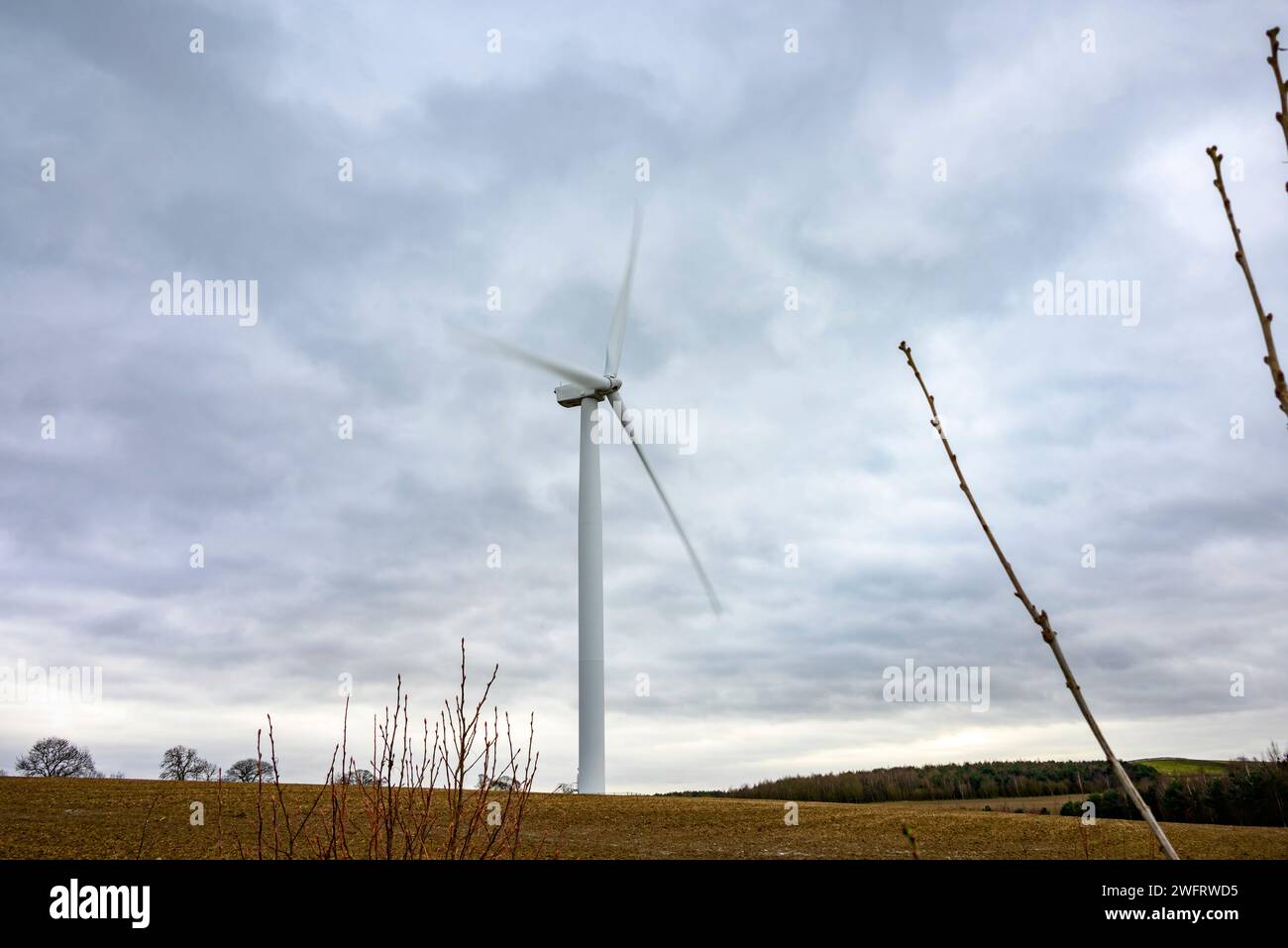 Wind turbine, UK Stock Photo - Alamy