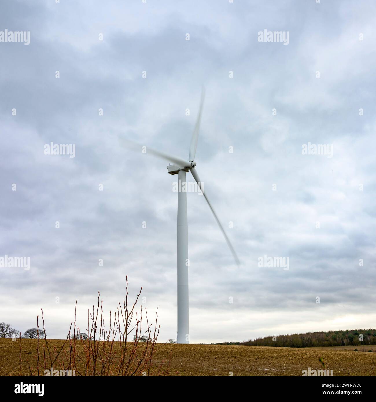 Wind turbine, UK Stock Photo - Alamy
