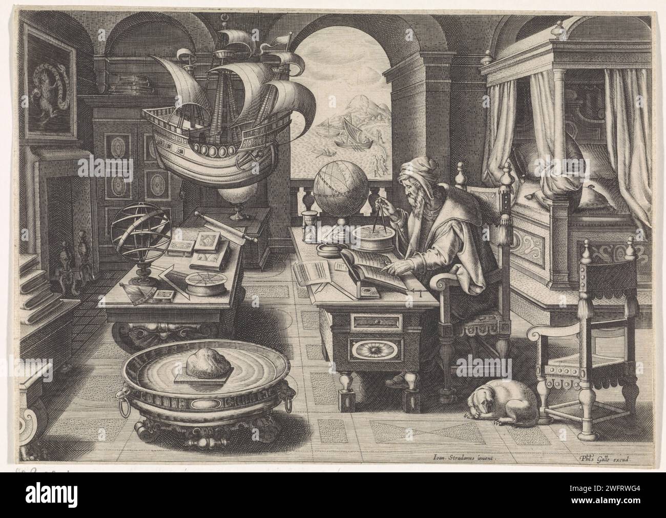 Inventor of the compass hi-res stock photography and images - Alamy