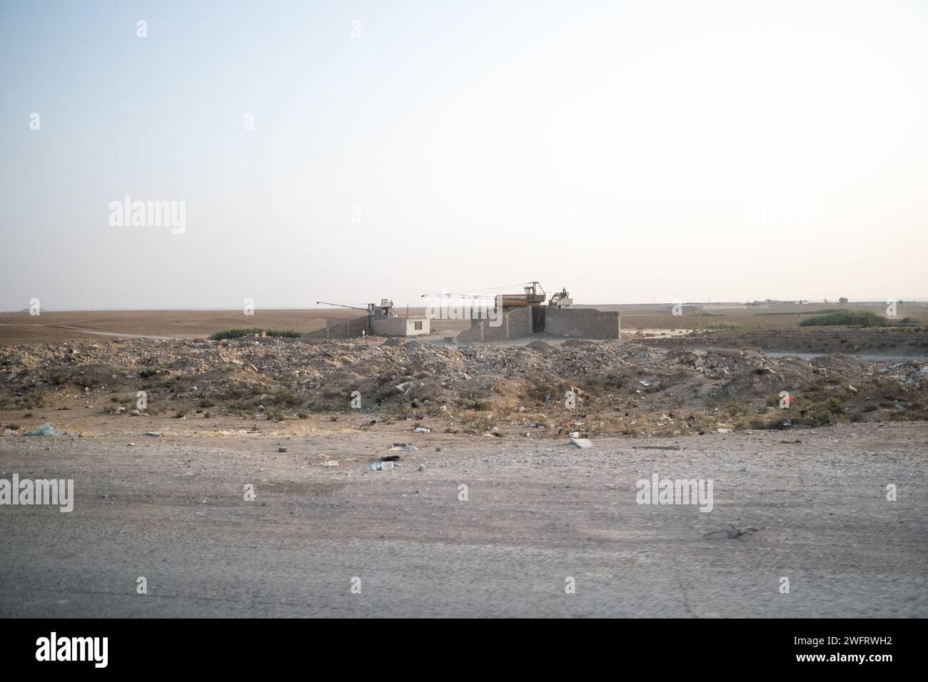 Iraq, Nineveh governorate, countryside around Mosul on 2022-10-18 ...
