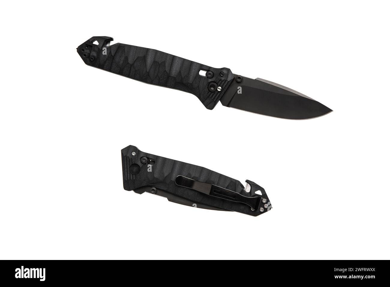 Pocket modern folding knife. Pocket knife with corkscrew and sling ...