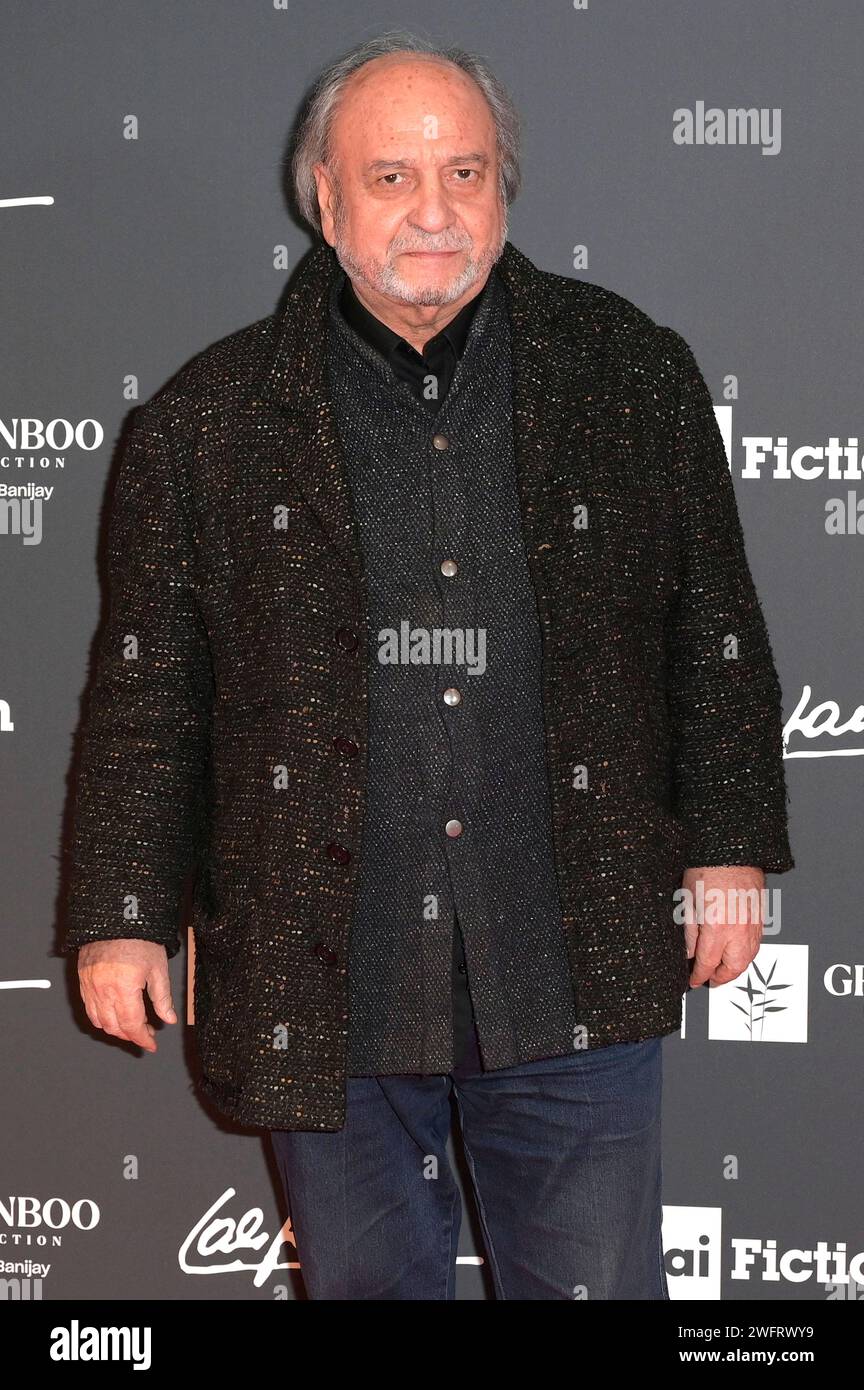 Giancarlo Scarchilli bei der Premiere das Rai TV-Films Califano im ...