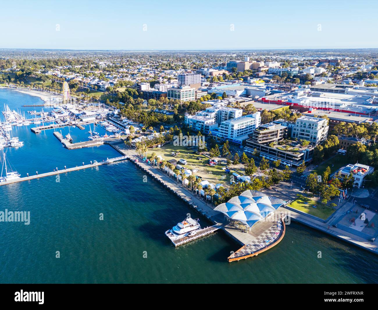 Geelong aerial hi-res stock photography and images - Alamy