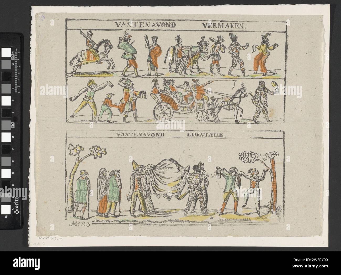 Entering evening entertaining / fasting evening corpse, c. 1700 - c ...