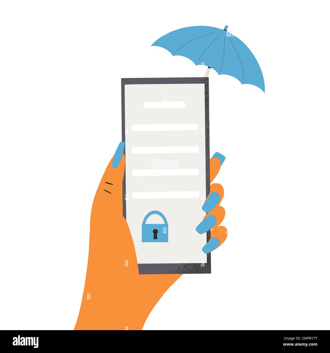 Online mobile signing confidentiality contract. NDA remote concept ...