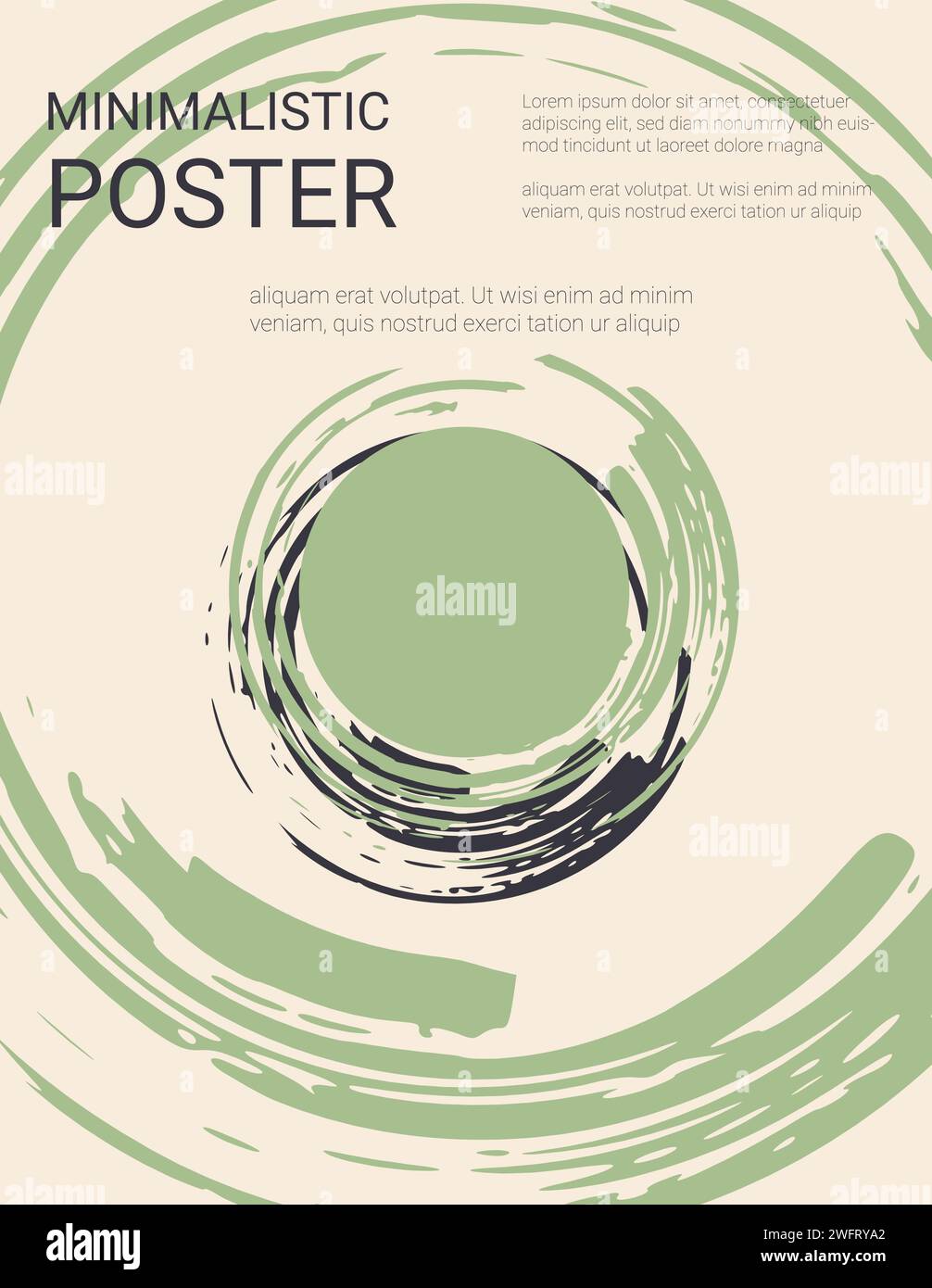 Abstract banner minimalistic cover. Grunge background print. Vector ...