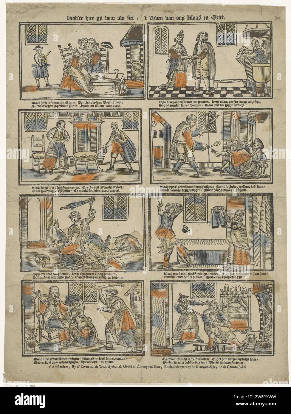 Kind're here you for your siet / the life of our Klaas and Griet, widow ...