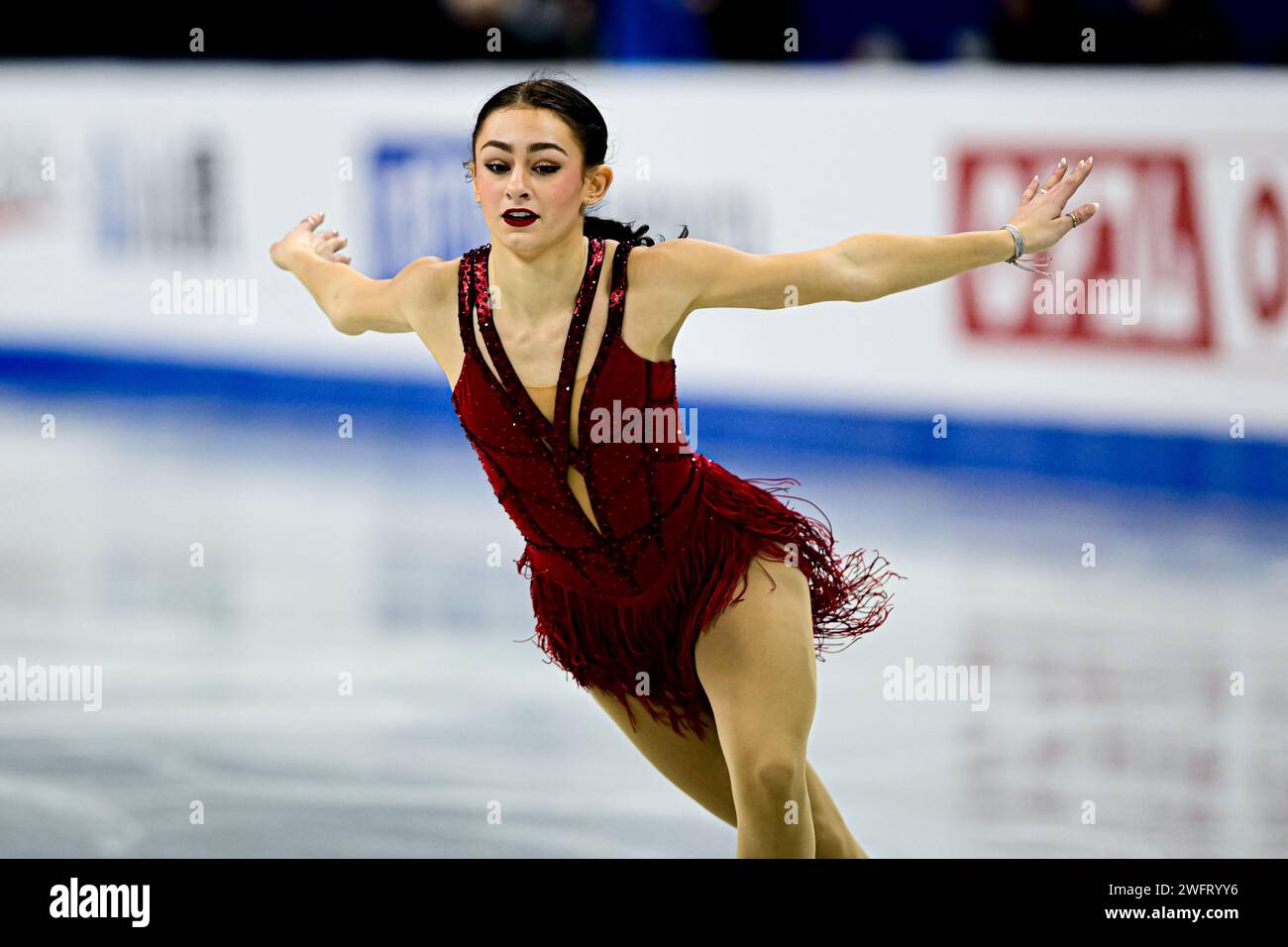 Ava Marie ZIEGLER (USA), during Women Short Program, at the ISU Four ...