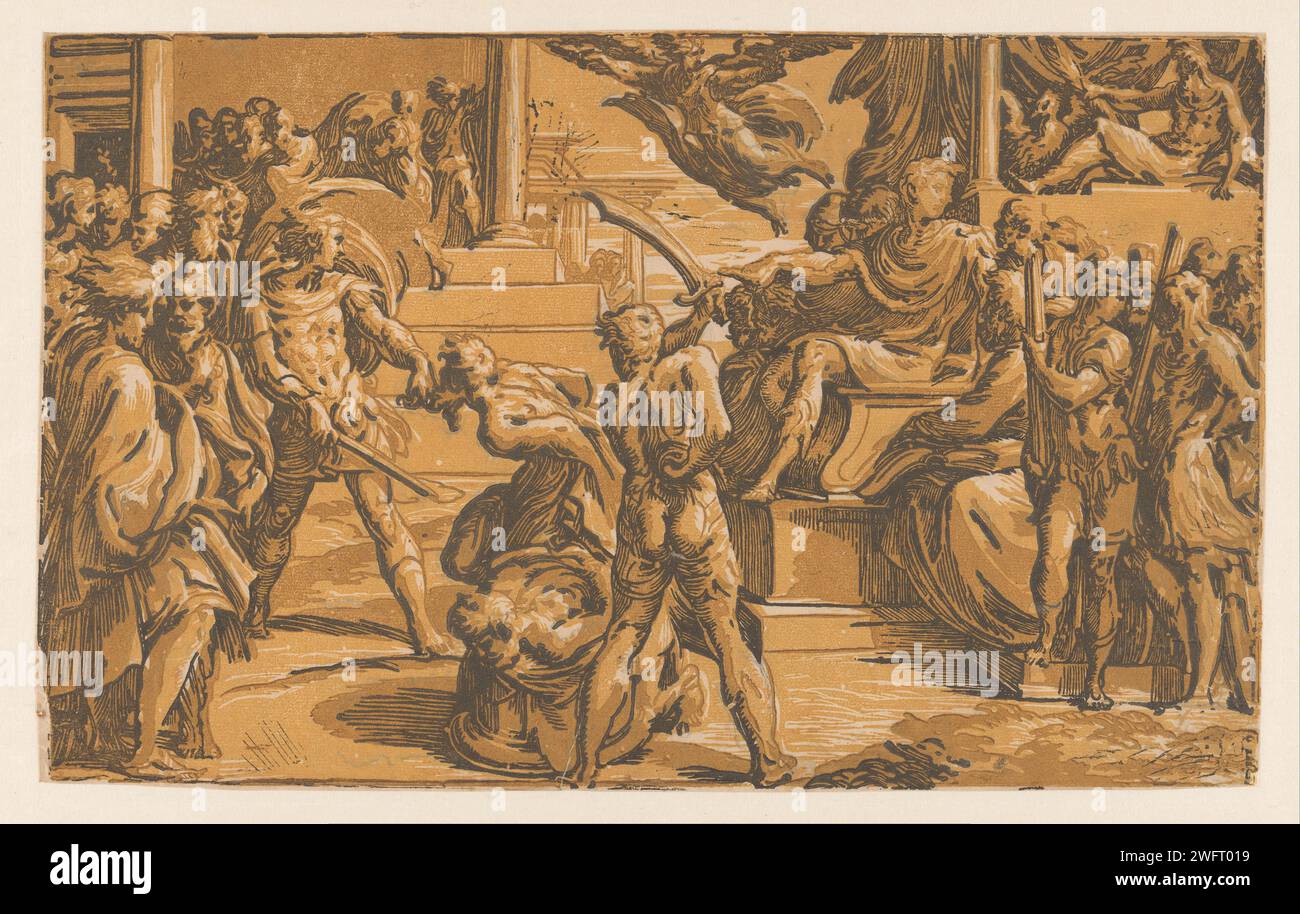 Martyrdom of Saints Peter and Paulus, Antonio da Trento, after ...