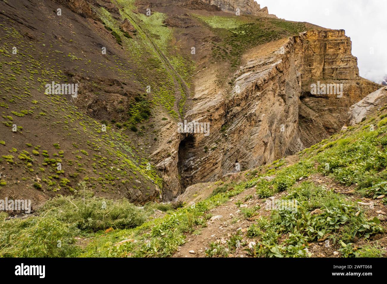 Trekking to Lingshed Sumdo, Zanskar, Ladakh, India Stock Photo - Alamy