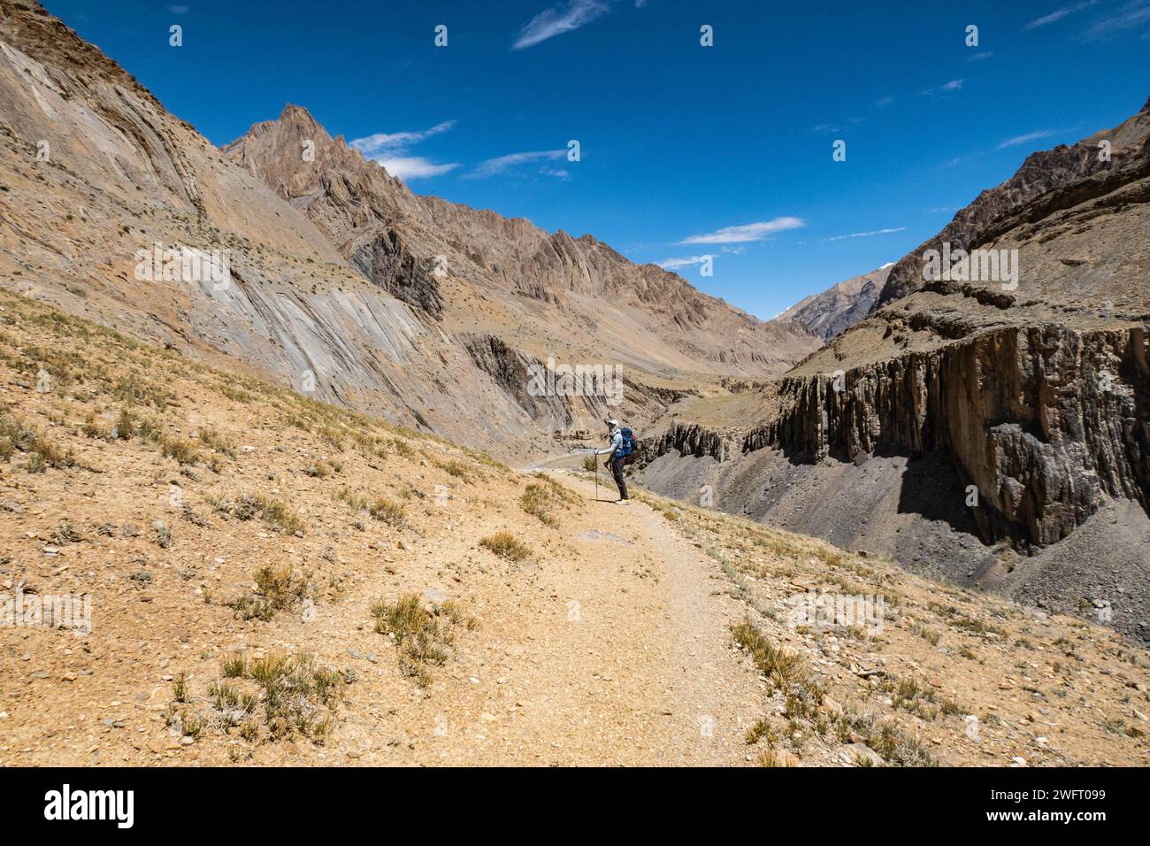 Trekking to Lingshed Sumdo, Zanskar, Ladakh, India Stock Photo - Alamy