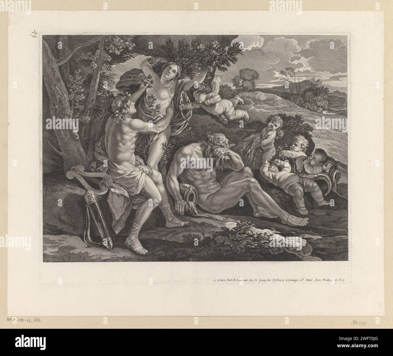 Daphne changed into a laurel tree hi-res stock photography and images ...