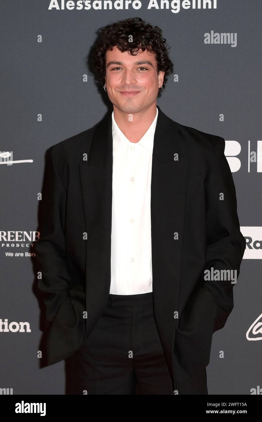 Leo Gassmann bei der Premiere das Rai TV-Films 'Califano' im Space ...