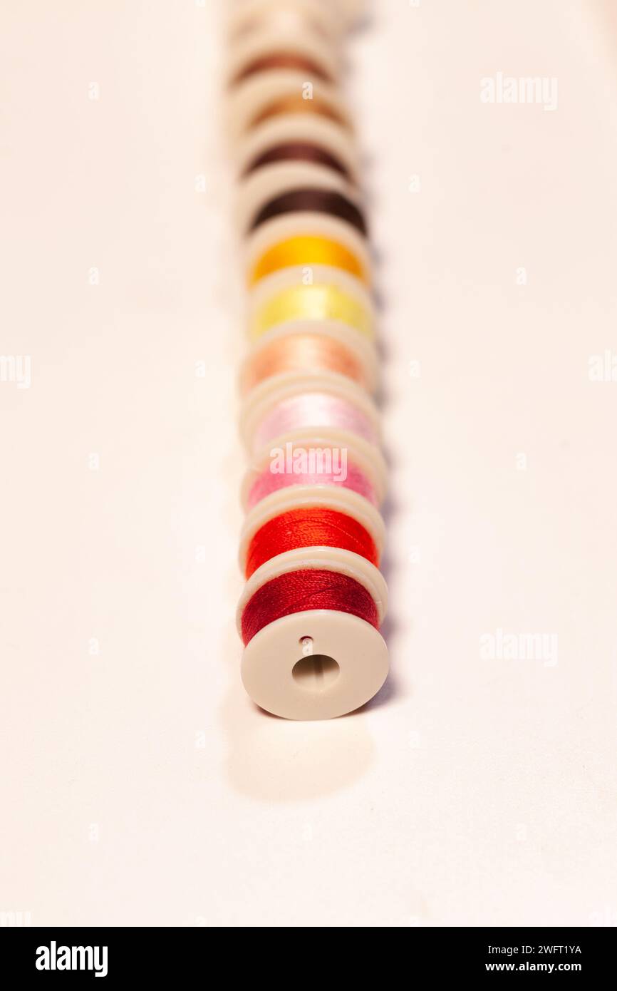 Vibrant yellow threads hi-res stock photography and images - Alamy