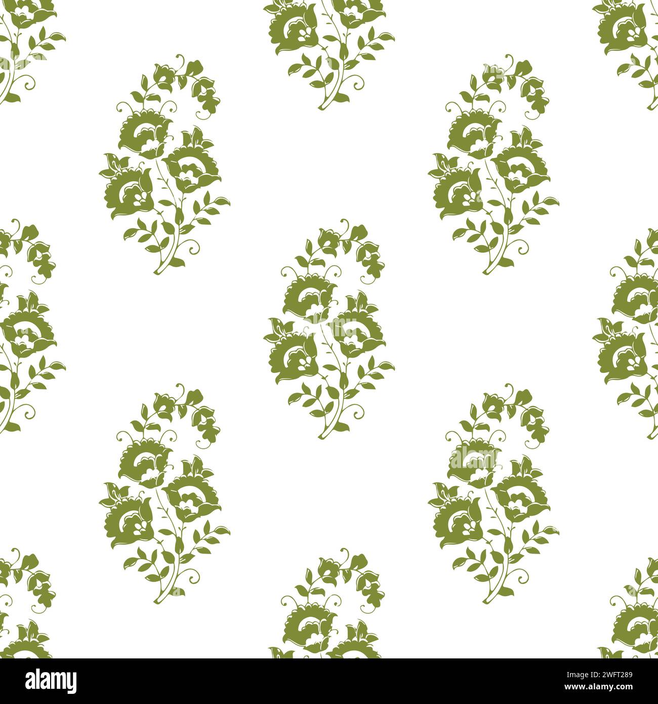 Leaf pattern printed Stock Vector Images - Alamy