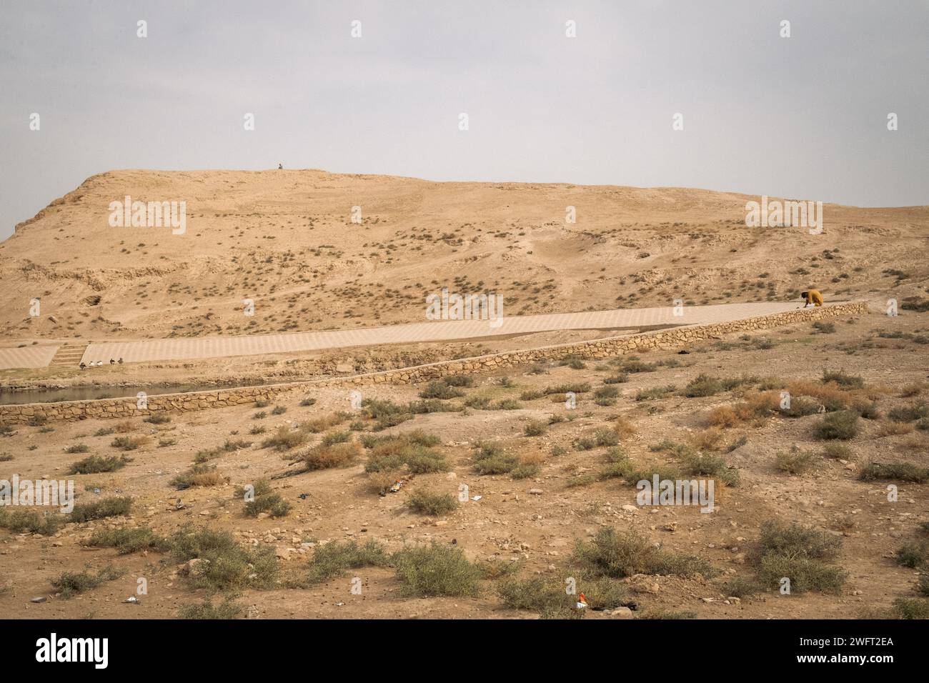 Iraq, Nineveh governorate, countryside around Mosul on 2022-10-17 ...