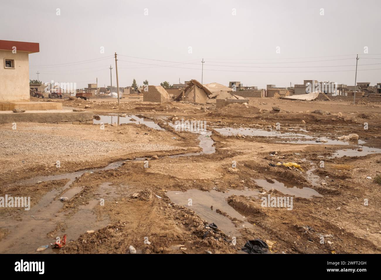 Iraq, Nineveh governorate, countryside around Mosul on 2022-10-17 ...
