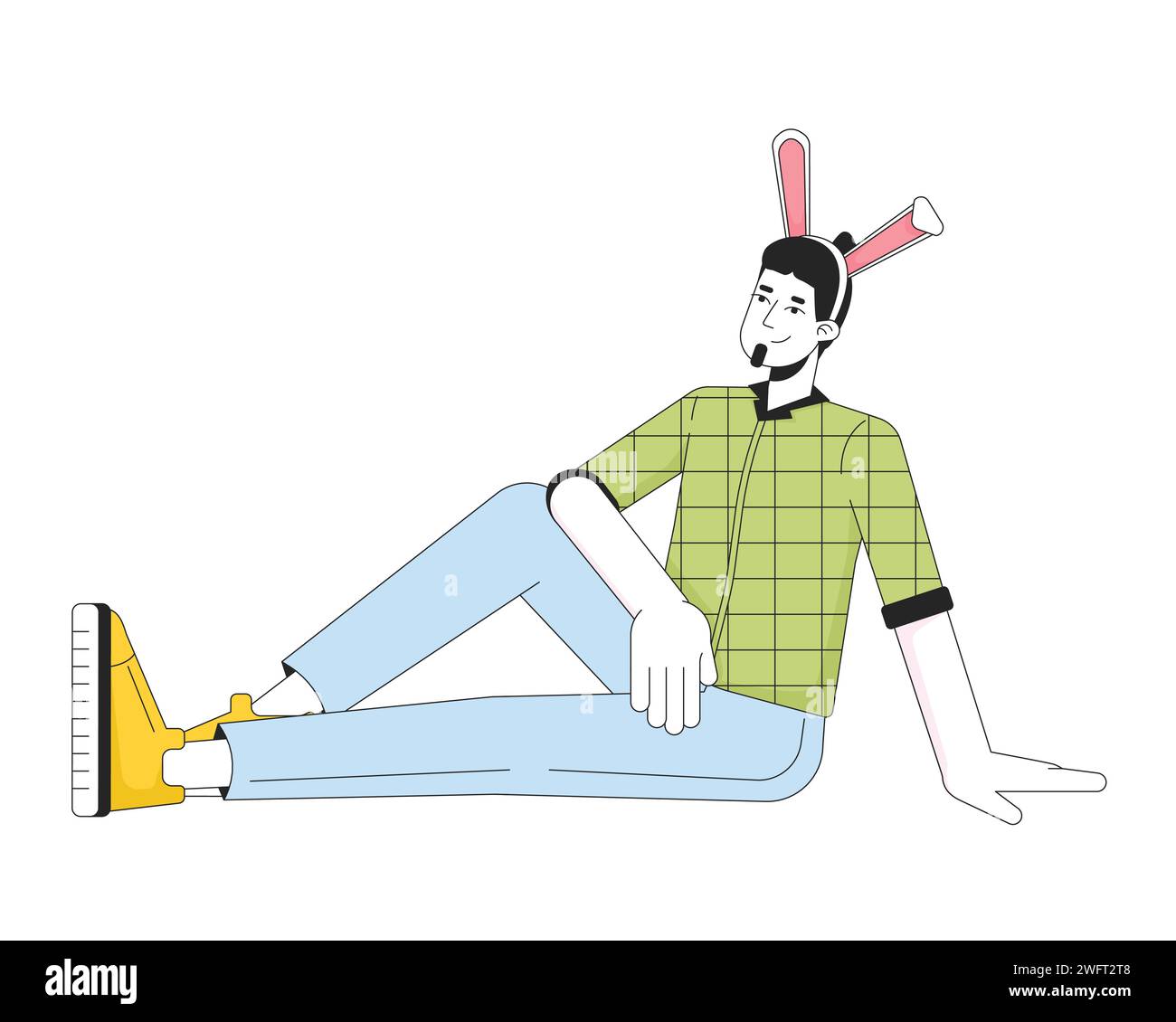 Human ears cartoon hi-res stock photography and images - Alamy