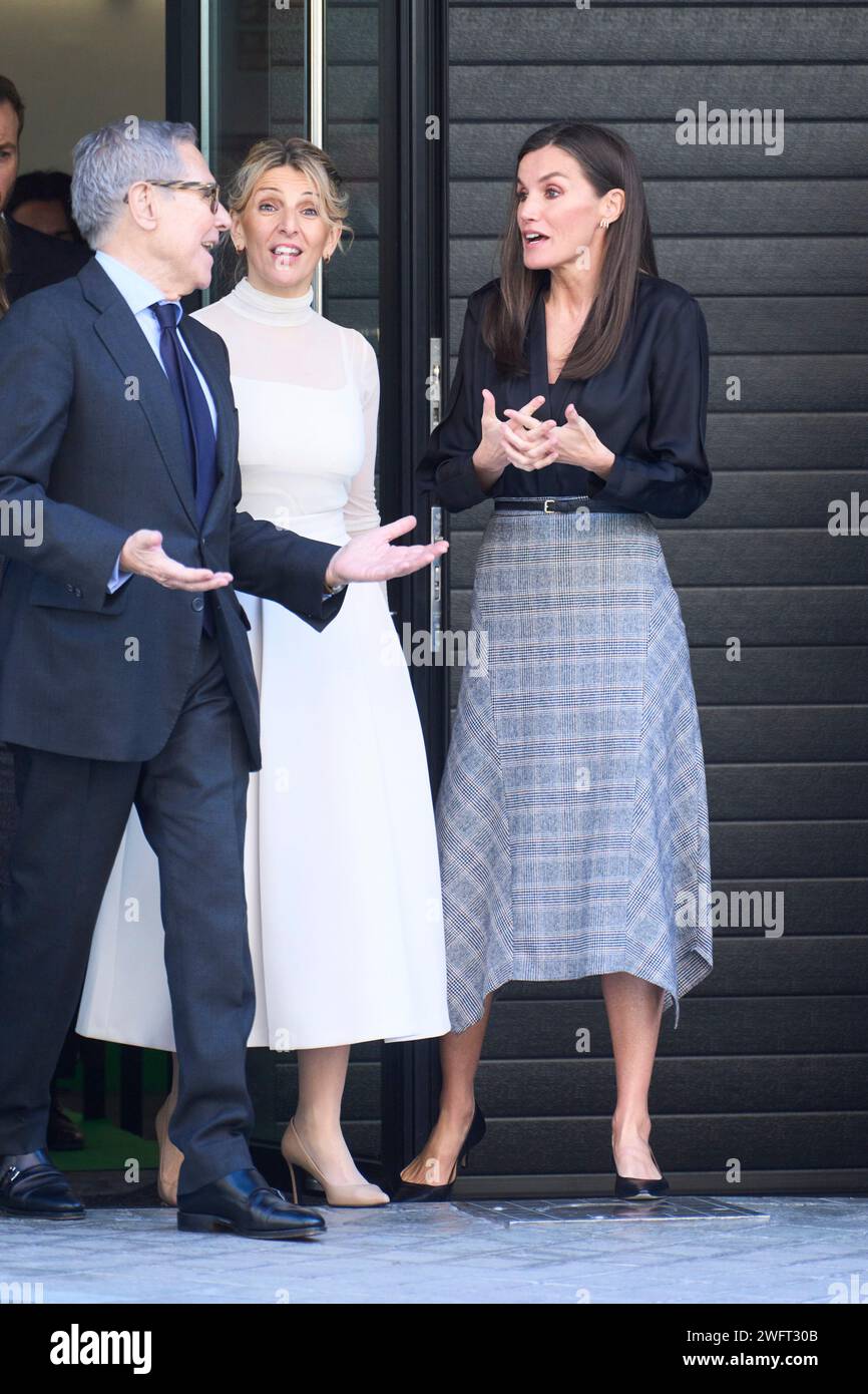 Madrid, Madrid, Spain. 1st Feb, 2024. Queen Letizia of Spain, Yolanda ...