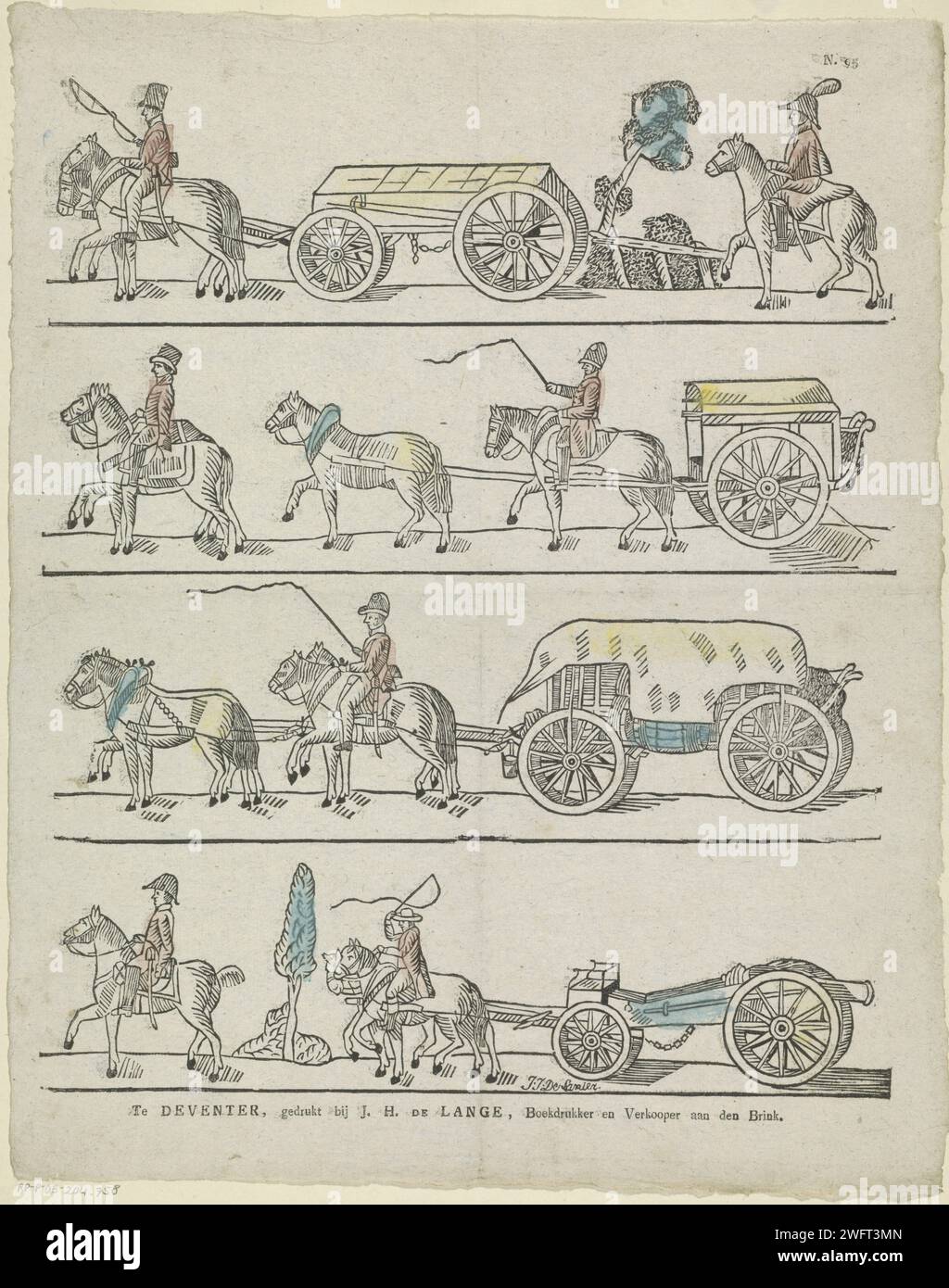 Number of horse drawn vehicles hi-res stock photography and images - Alamy