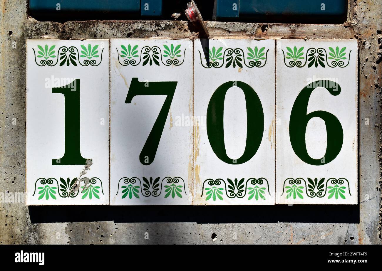 Number 1706 hi-res stock photography and images - Alamy