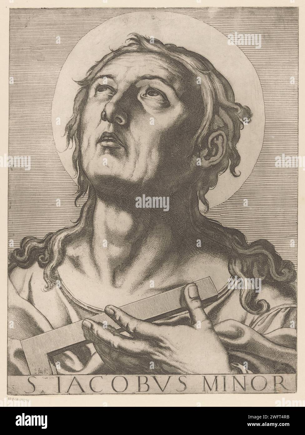 Heilige Jakobus de minere, Raffaello Schiambinosso, 1606 - 1607 print ...