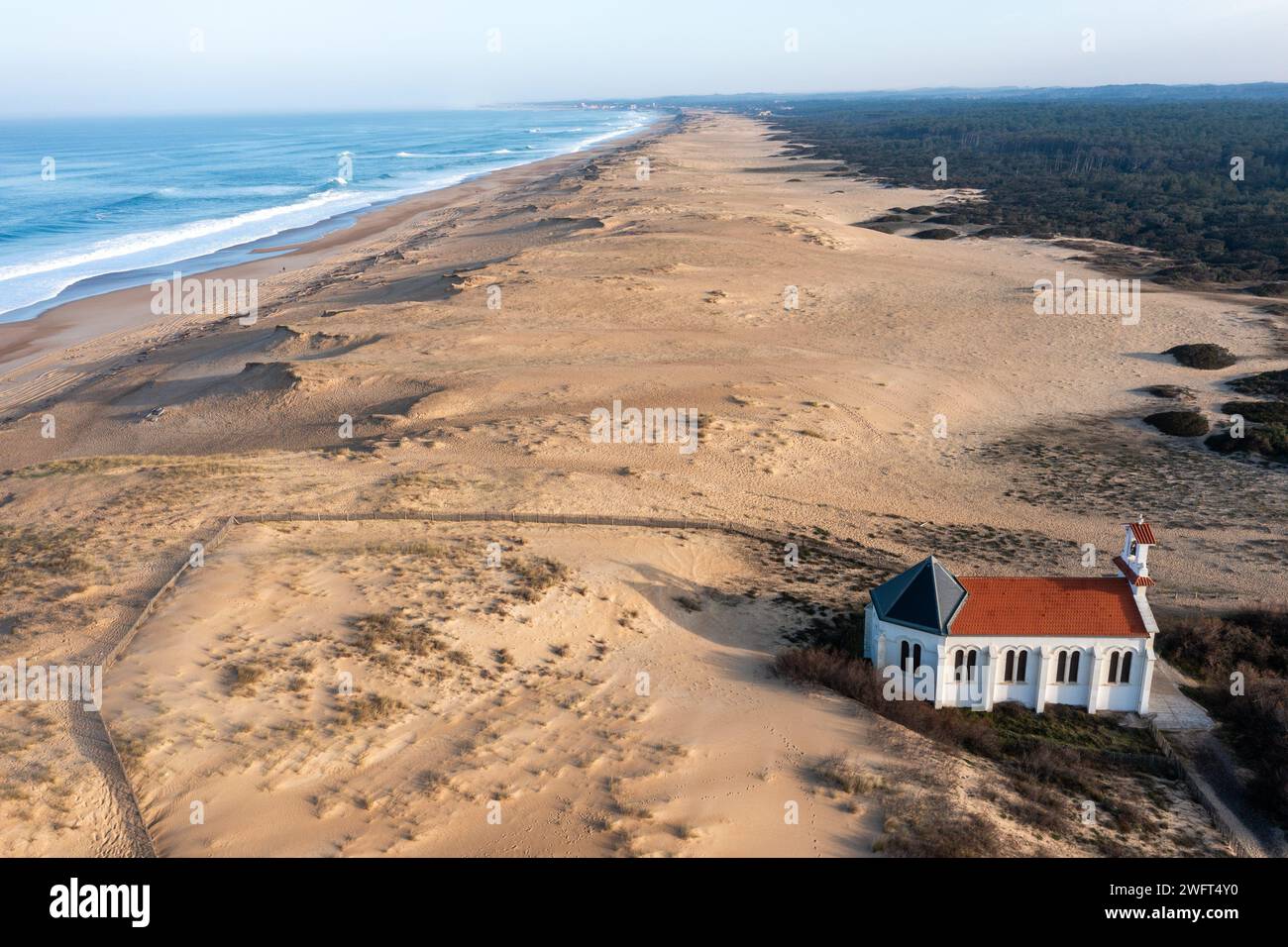 Labenne, France. 30th Jan, 2024. © PHOTOPQR/OUEST FRANCE/Franck Dubraý ...