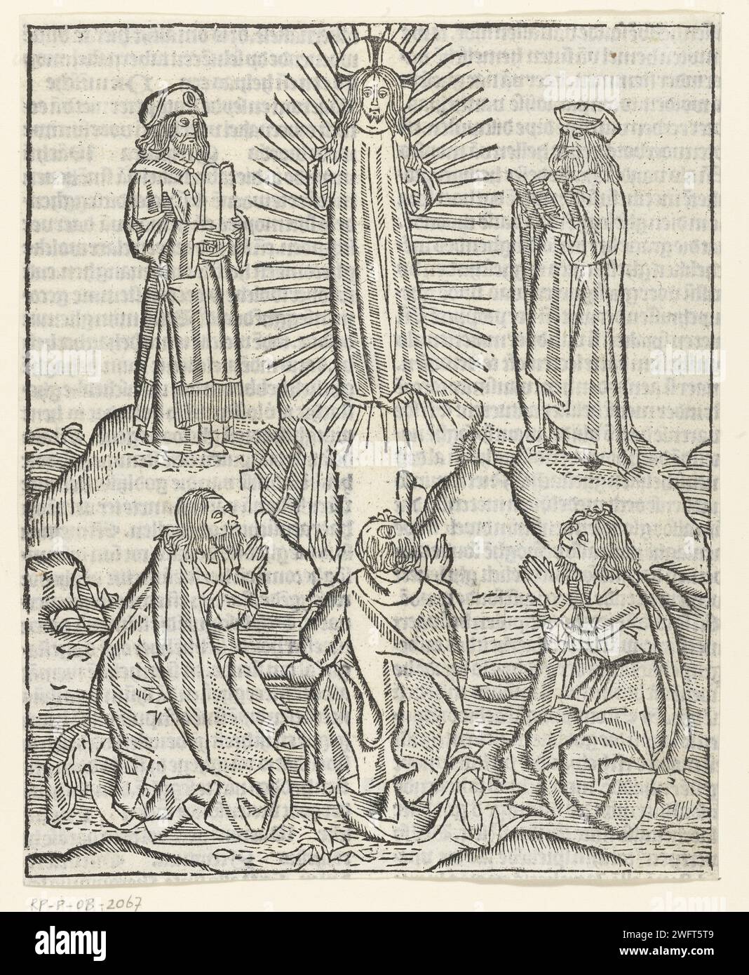 The transfer of Christ, Master of Delft (attributed to), 1503 print ...