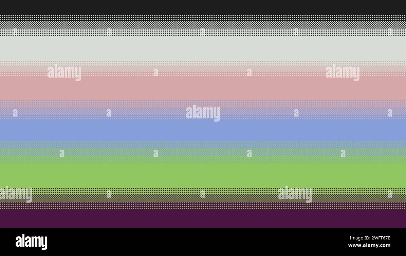 Pixel art pastel multicolored gradient background. Dithering vector ...