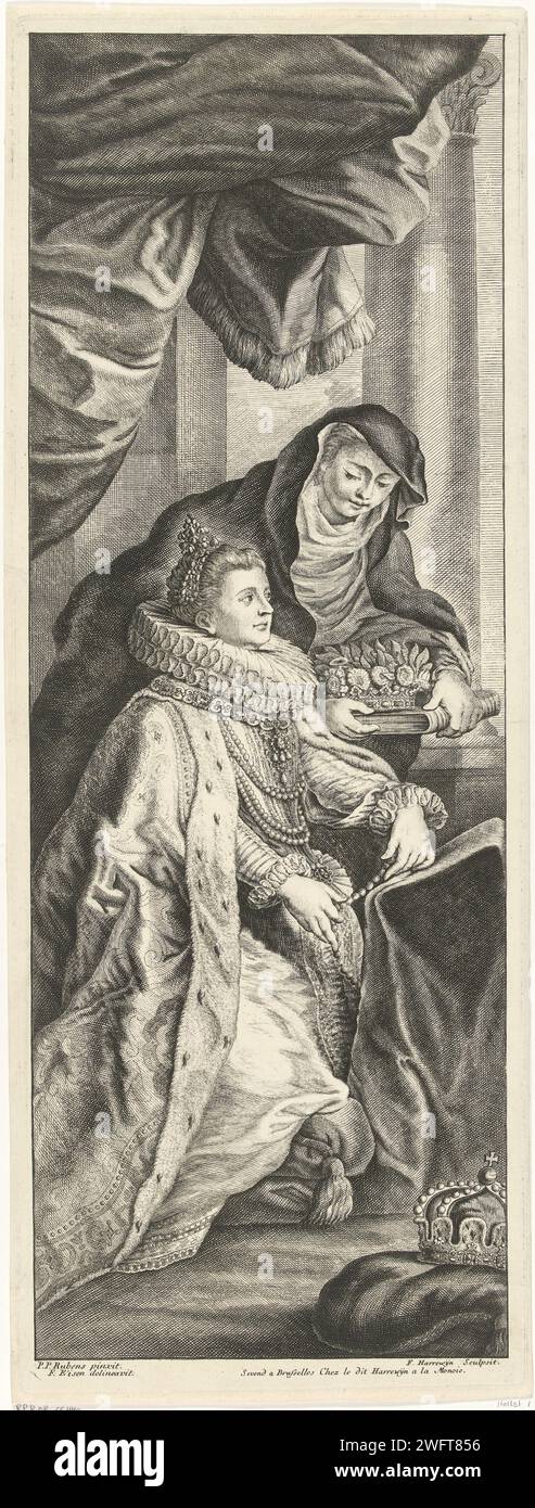 Portrait of Isabella Clara Eugenia, Infante of Spain, François ...