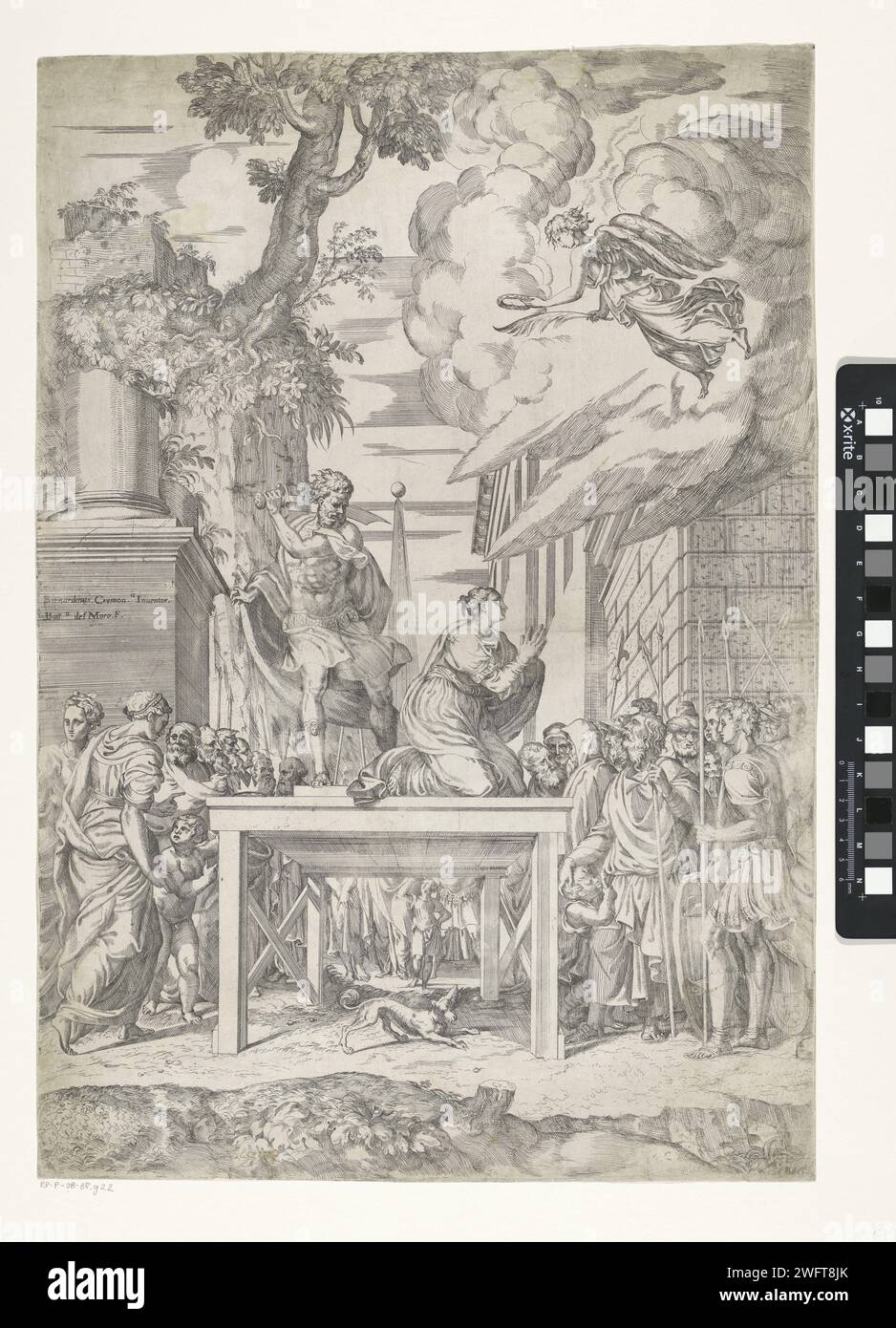 Angel of death rome engraving hi-res stock photography and images - Alamy