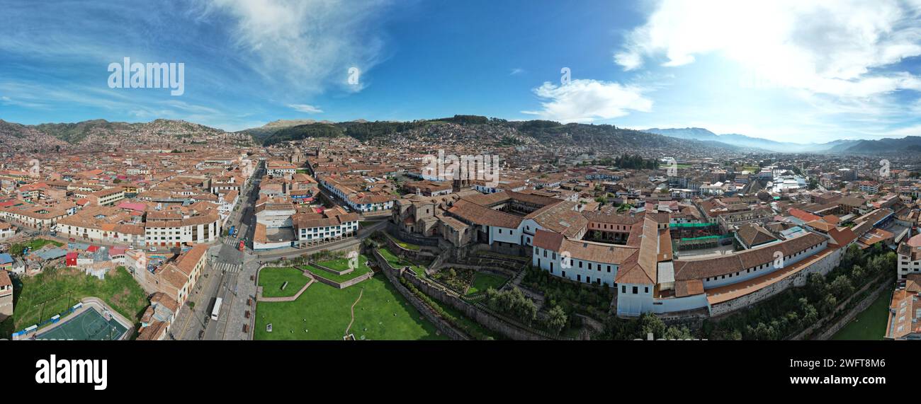 The panoramic cityscape of Cusco, Peru Stock Photo - Alamy