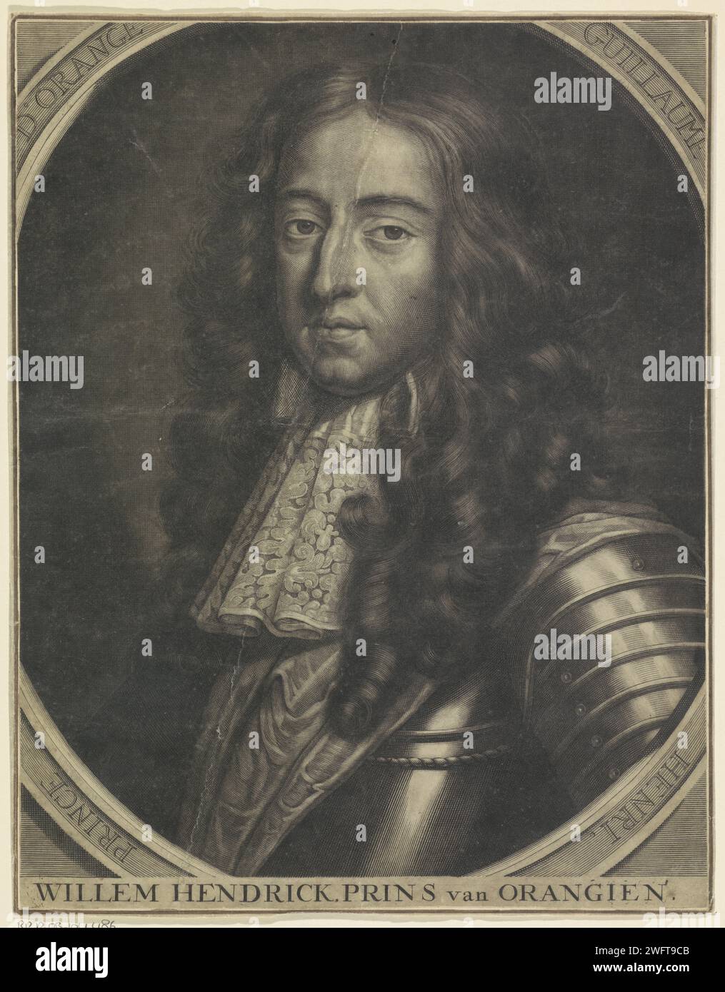 Portrait of Willem III, Prince of Orange, Anonymous, 1670 - 1749 print ...