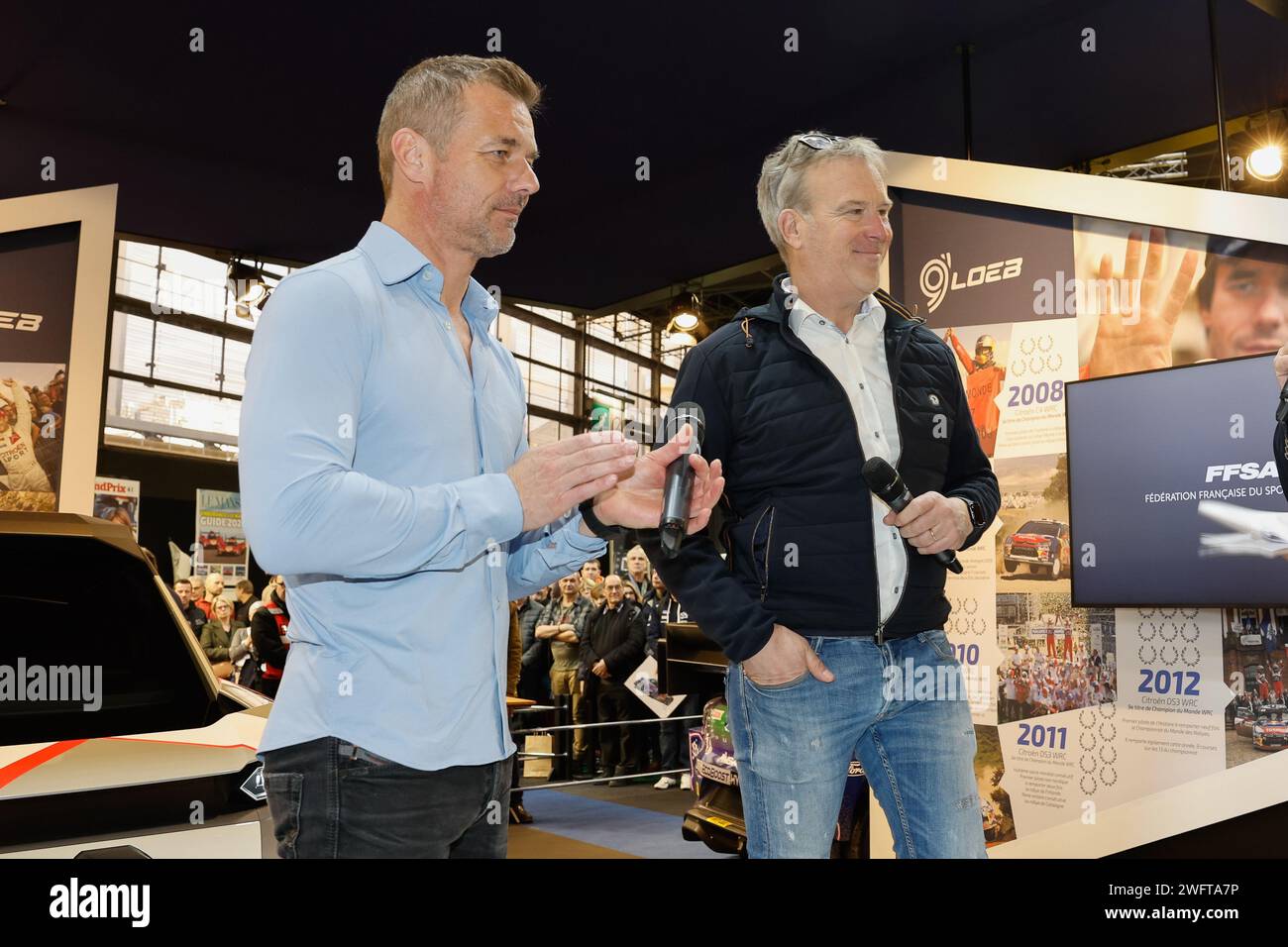 LOEB Sébastien (fra), DOMINIQUE HEINTZ, for the Sébastien Loeb’s 50 th ...