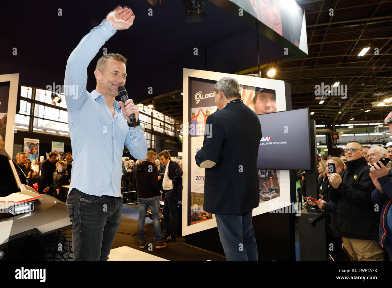 LOEB Sébastien (fra), for the Sébastien Loeb’s 50 th anniversary during ...