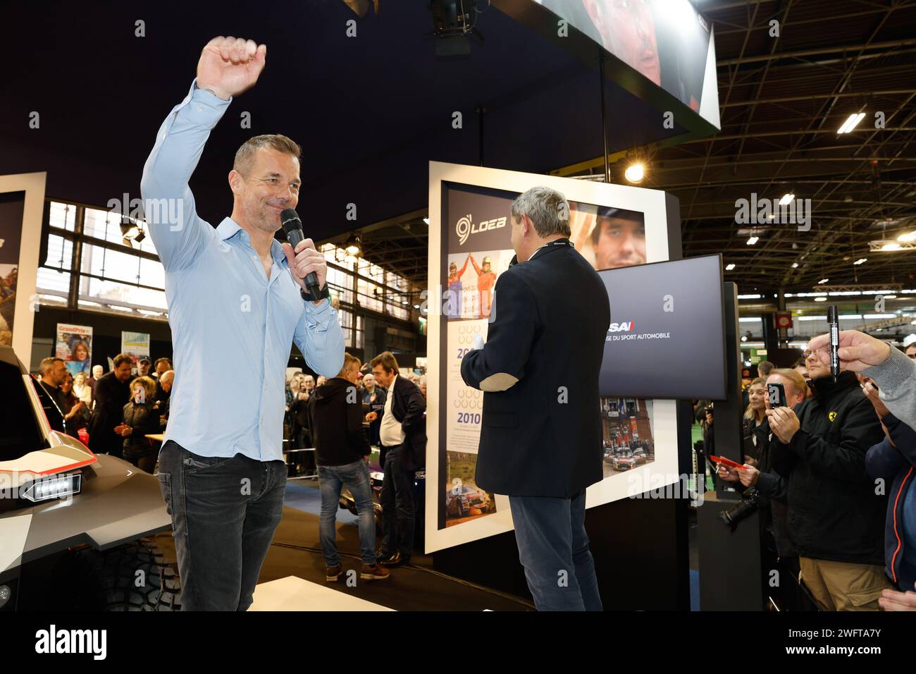 LOEB Sébastien (fra), for the Sébastien Loeb’s 50 th anniversary during ...
