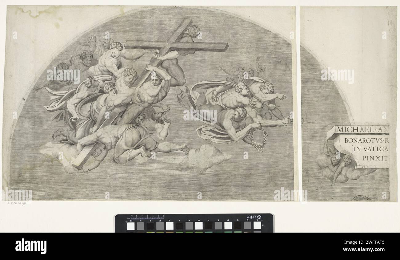 Last judgement painting michelangelo hi-res stock photography and ...