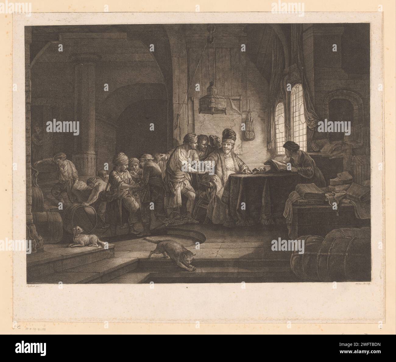 Parable of the workers in the vineyard, Martinus Peirt, Etienne Fessard ...