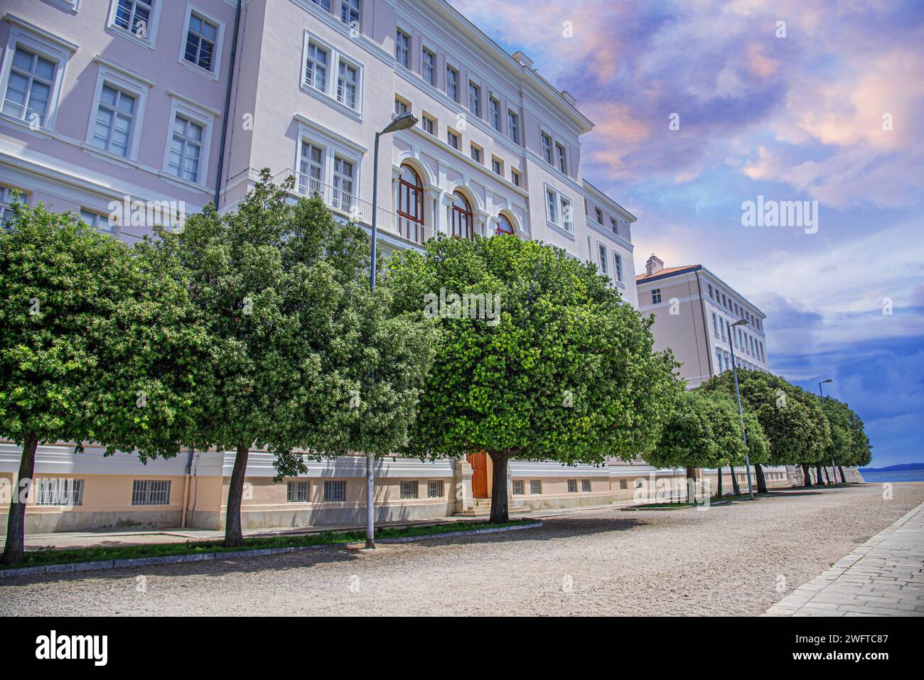 Building of the University of Zadar Stock Photo - Alamy