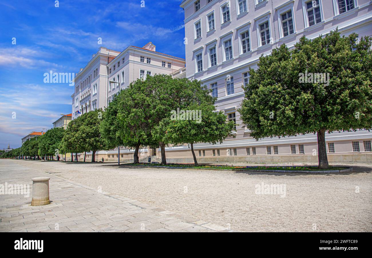 Building of the University of Zadar Stock Photo - Alamy