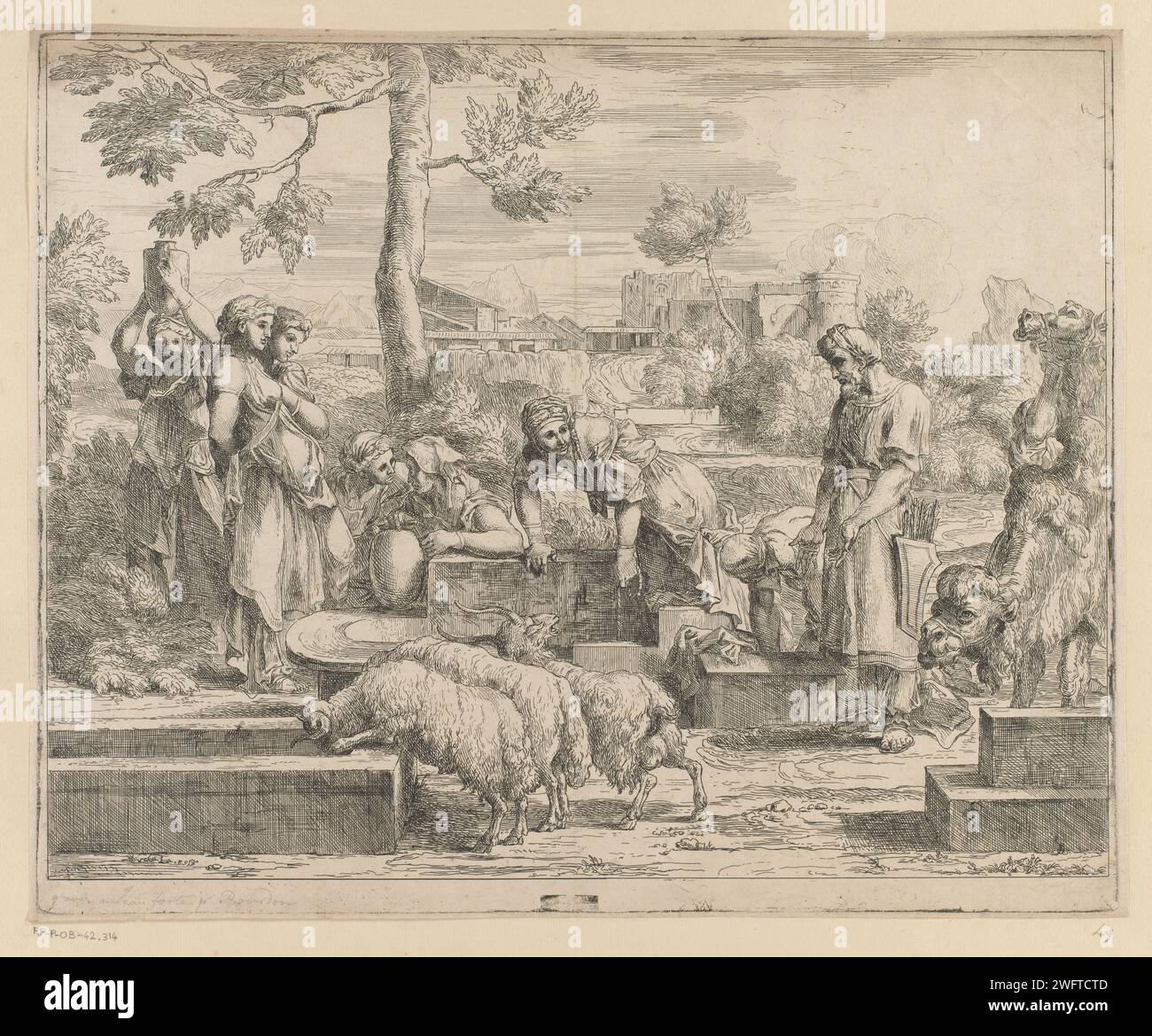 Jacob rachel at the well hi-res stock photography and images - Alamy